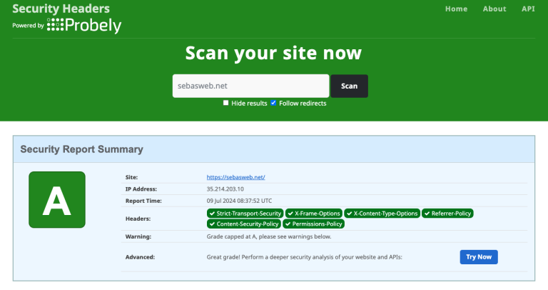 Encabezados de Seguridad en WordPress - Sebasweb
